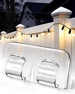 Hooks For Outdoor String Lights Clips Pcs Heavy Duty Light Hook With Waterproof Adhesive