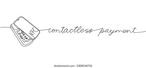 Nfc Mobile Payment Payment Terminal Credit Stock Vector Royalty Free 2308518735 Shutterstock