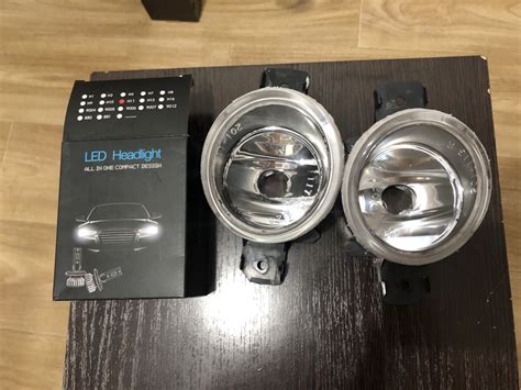 Замена стёкол ПТФ установка светодиодных ламп — Nissan Teana (J32), 2,5 ...