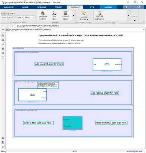 Hardware Software Co Design Workflow Matlab And Simulink