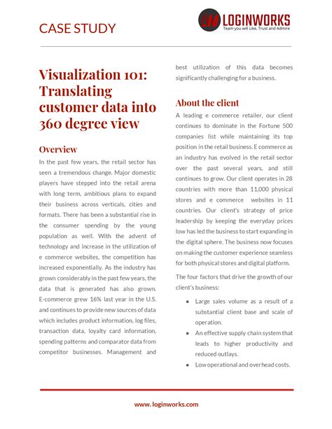 Visualization 101 Translating Customer Data Into 360 Degr
