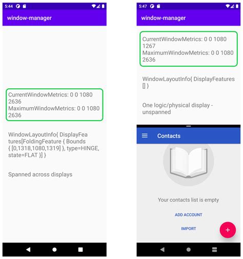Jetpack Windowmanager로 폴더블 및 듀얼 화면 기기 지원 Android Developers