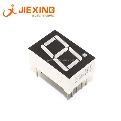 0 56 Inch 7 Segment Led Display 1 Digits 5161bs Common Anode Red Super Bright Buy 0 56 Inch
