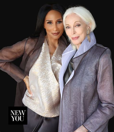 Supermodels Carmen Dellorefice And Beverly Johnson On Cover Of New You