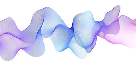 Modern Abstract Glowing Wave Background Dynamic Flowing Wave Lines