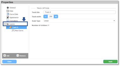 Well Log Visualization User Guide Properties Layers Ruths Ai