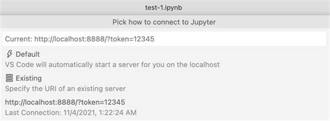 Revise Jupyter Uri Input Workflow · Issue 7775 · Microsoftvscode Jupyter · Github