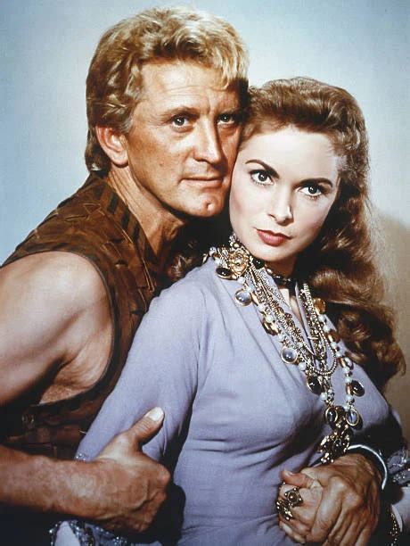 Kirk Douglas Old Movie Photo On The Set Of The Vikings 1 900