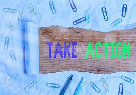 手写文本采取行动概念照片可以做某事或行动高清图片下载 正版图片503740835 摄图网