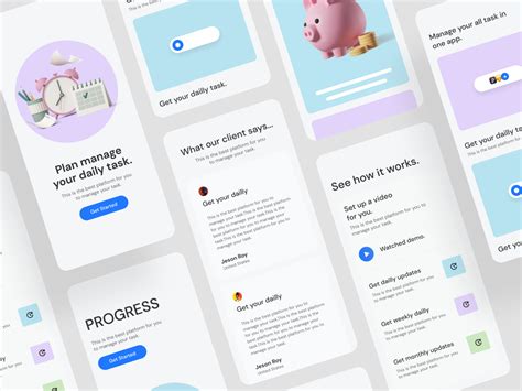 Mobile App Task Manager By Mishu On Dribbble