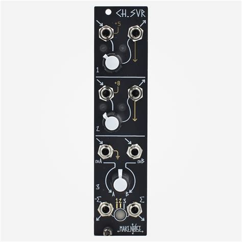 Make Noise CHSVR Eurorack Attenuator Offset Crossfader Mixer Reverb
