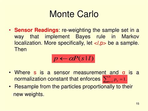 Ppt Monte Carlo Localization Powerpoint Presentation Free Download
