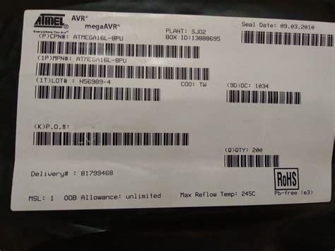 40 Atmega16l 8pu Atmel Microcontroller At Best Price In Bengaluru Id
