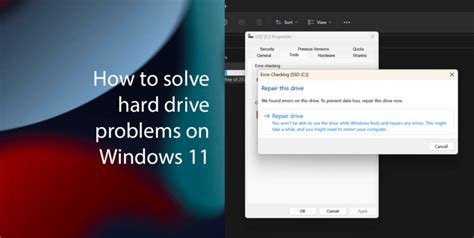 How To Solve Hard Drive Problems On Windows 11