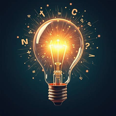 Creative Idea Lightbulb Concept Stock Illustration Illustration Of Education Creative 338592553