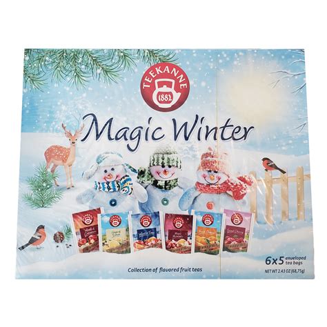 Teekanne Magic Winter Fruit Tea Variety Holiday T Box 30 Tea Bags