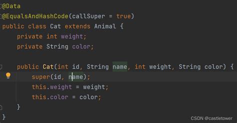 equalsandhashcode注解详解 csdn博客