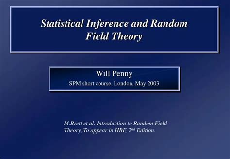 Ppt Statistical Inference And Random Field Theory Powerpoint Presentation Id6380888