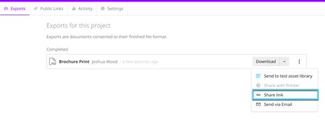Share Exported Documents Smartsheet Learning Center