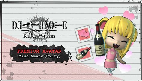 Death Note Killer Within Premium Avatar Misa Amane Party On Steam