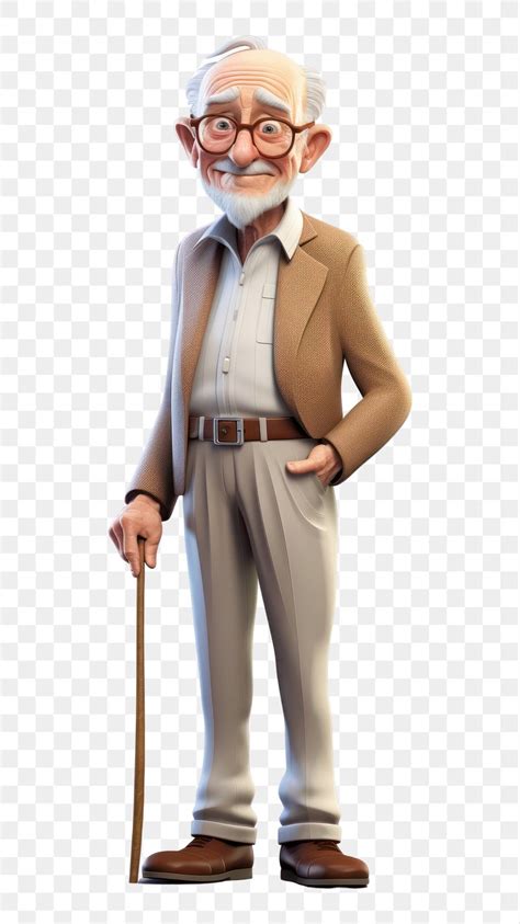 Old Man Cartoon