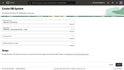 Databaseazure Services Oracle