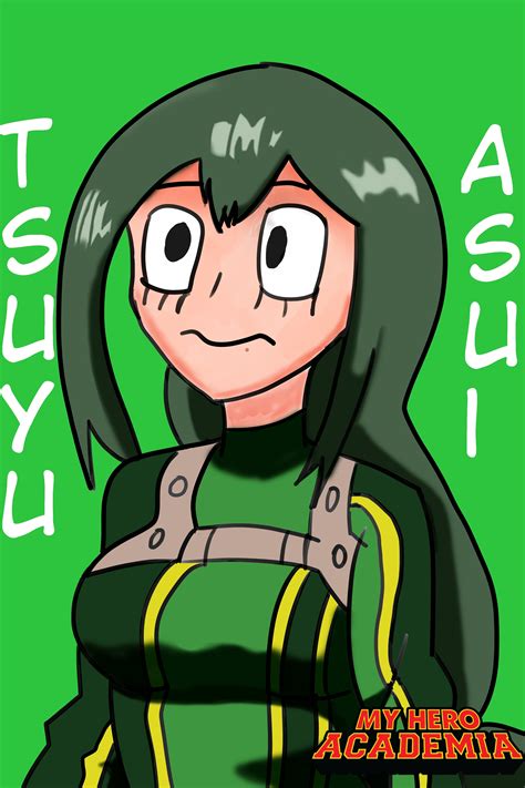 Tsuyu Asui Print By Captainblack157 On Newgrounds