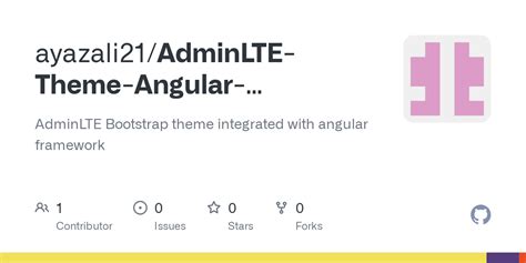 github ayazali21 adminlte theme angular integration adminlte