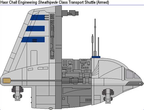Sheathipede Class Transport Shuttle Armed By Marcusstarkiller On