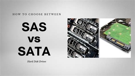 How To Choose Between Sas Vs Sata Hdds