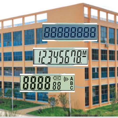 Custom Transflective Va Lcd Display Monochrome Lcd Display Modue Fstn