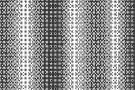 Bitmap Striped Gradient Background Textured Dither Retro Game Pattern Vector Abstract Digital