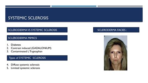 Systemic Sclerosis An Clinical Approach Pptx