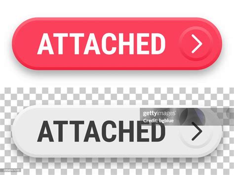 Attached 3d Click Web Buttons On Blank Background High Res Vector Graphic Getty Images