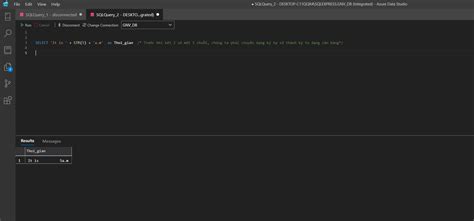 Các kiểu dữ liệu trong SQL Server P1 Học viện GNV