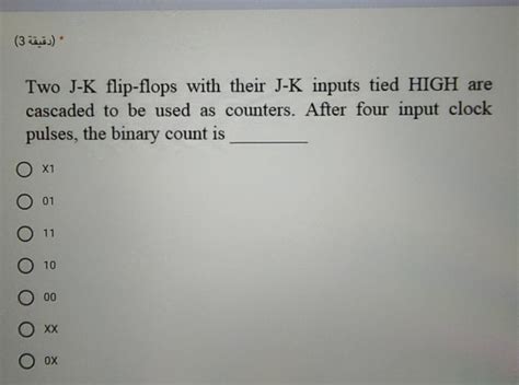 solved a j k f f with input signals j 1 and k 1 which