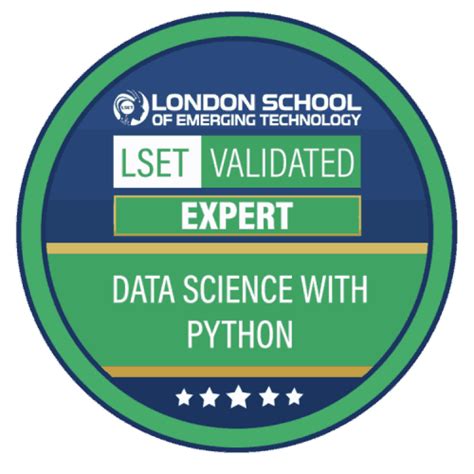 Data Science With Python Expert Led Training Lset 2024