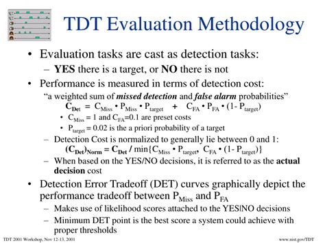 Ppt Overview Of The Tdt 2001 Evaluation And Results Powerpoint Presentation Id 121799