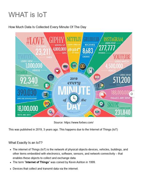 What Is Iot Ecen E6 Robotics 2nd Sem Sy 2023 2024 Pdf