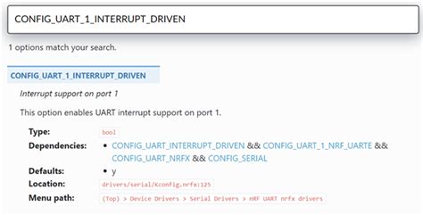 Kconfig Warnings Regarding Uart 1 Async Nordic Qanda Nordic Devzone Nordic Devzone