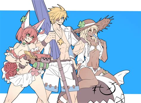 Ramlethal Valentine Elphelt Valentine Lucifero And Sin Kiske Guilty Gear And More Drawn