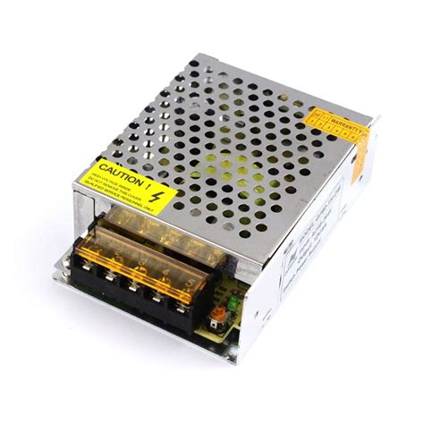 AC To DC Single Output Battery Transformer Switching Power Supply 12V 5A With Matel Case For