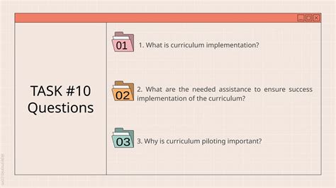 Curriculum Implementation Powerpoint Task 10 Pptx