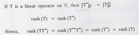 The Adjoint Of A Linear Operator