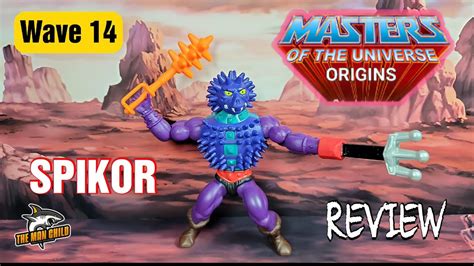 Masters Of The Universe Origins Spikor Figure Review Youtube