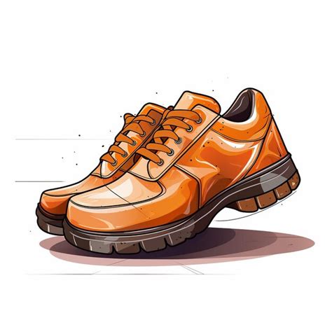 Desenho De Ilustração Vetorial Moda Isolado Calçado Pé ícone De Calçado Desportivo Calçado