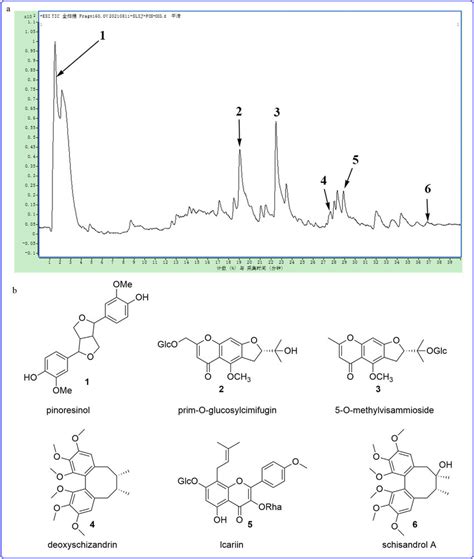 A HPLC ESI MS Chromatogram Of The Aqueous Extract From ASLW In Download Scientific Diagram