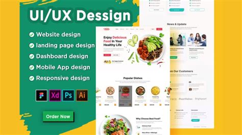 Do Ui Ux Website Landing Page Dashboard And Mobile App Design By Fmrawuser Fiverr