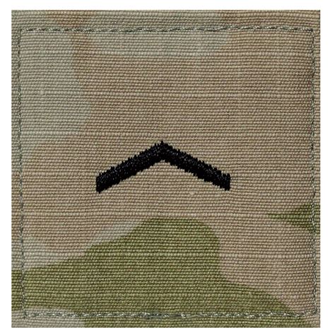 Army Rotc Ocp Hook And Loop Private Patch
