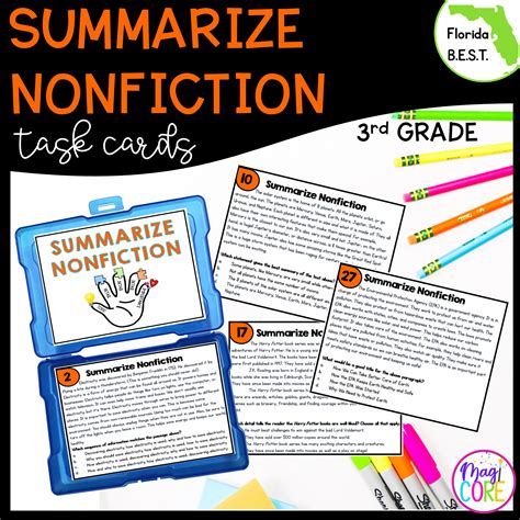 Summarizing Nonfiction Graphic Organizer